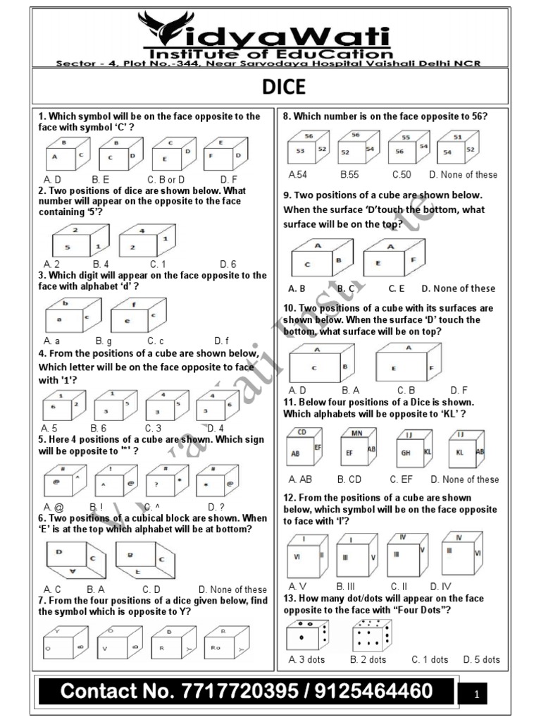Complete Dice Xuz3a7vcd0qy3niuacmt Download Free Pdf Dice