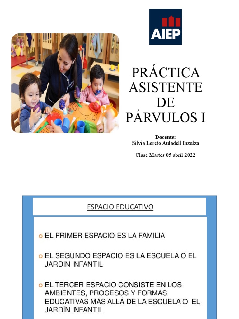 CLASE 05 ABRIL Espacio Educativo | PDF | Waldorf Education | Salón de clases