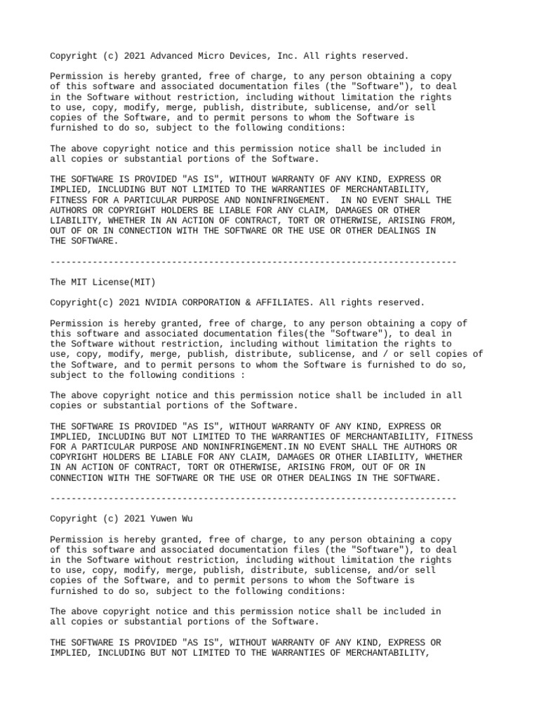 Licenses | PDF | Copyright | Legal Liability