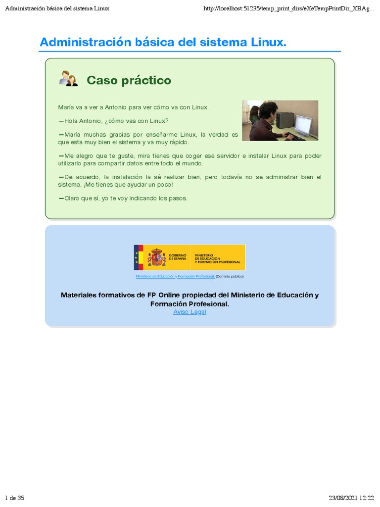 SI06 Contenido VI | PDF | Sudo | Archivo de computadora