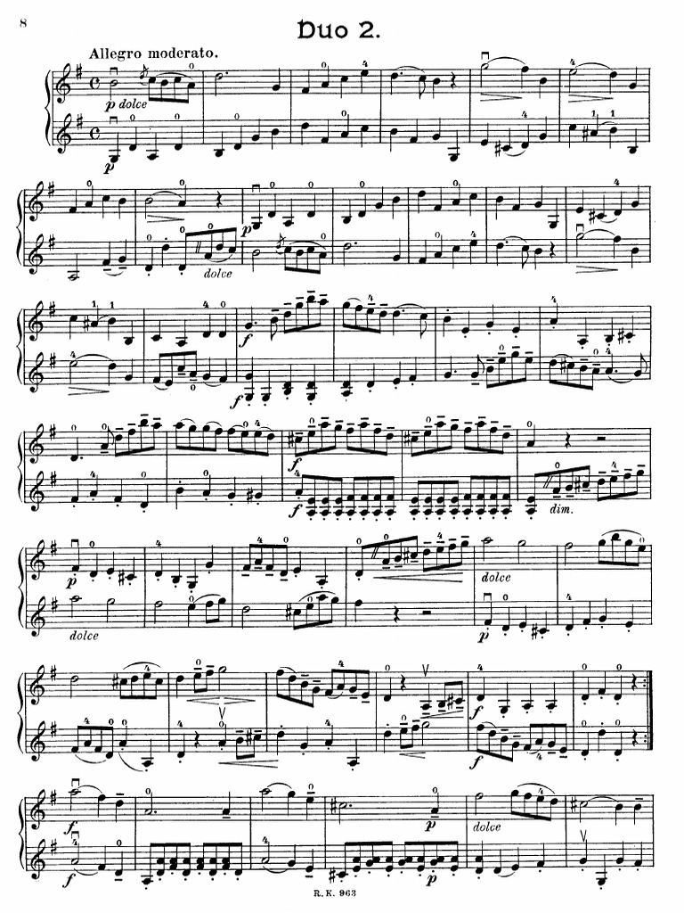Mazas Duet | PDF