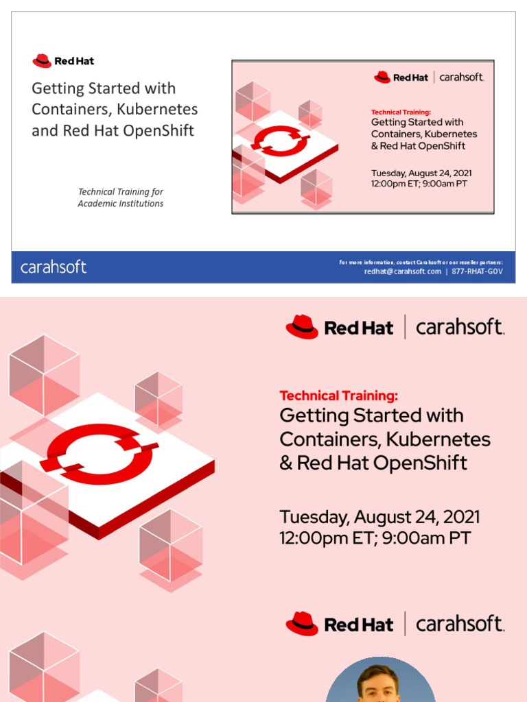Red Hat OpenShift Training Workshop Slides | PDF | Virtual Machine | Cloud Computing