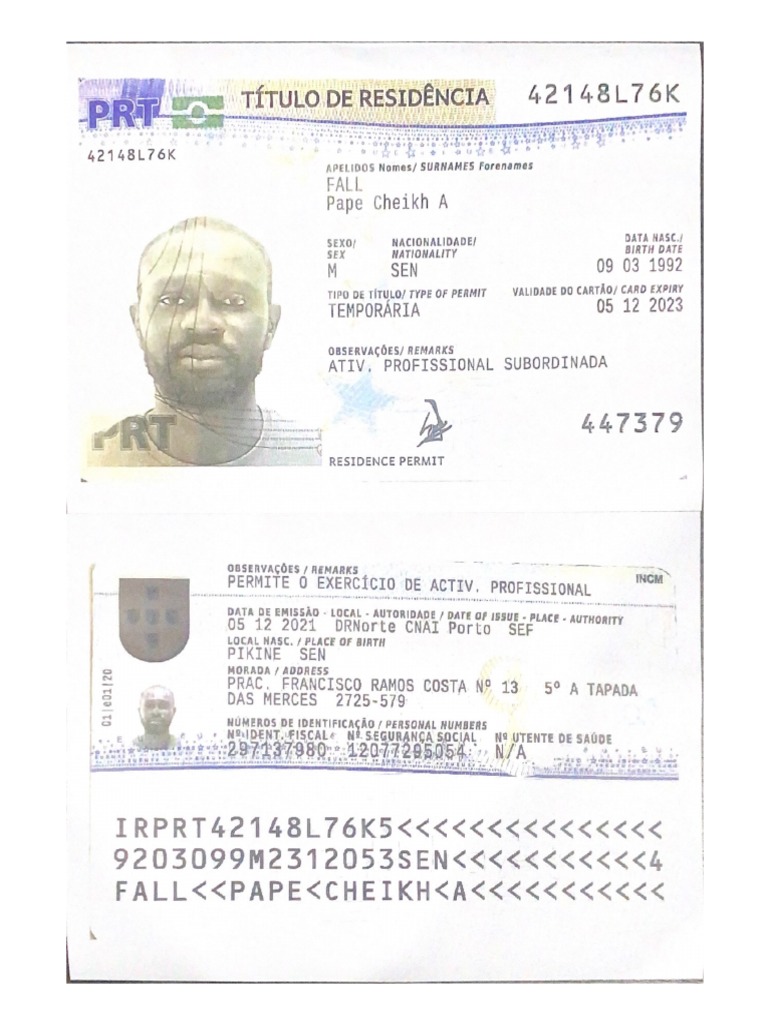 Título de Residência | PDF