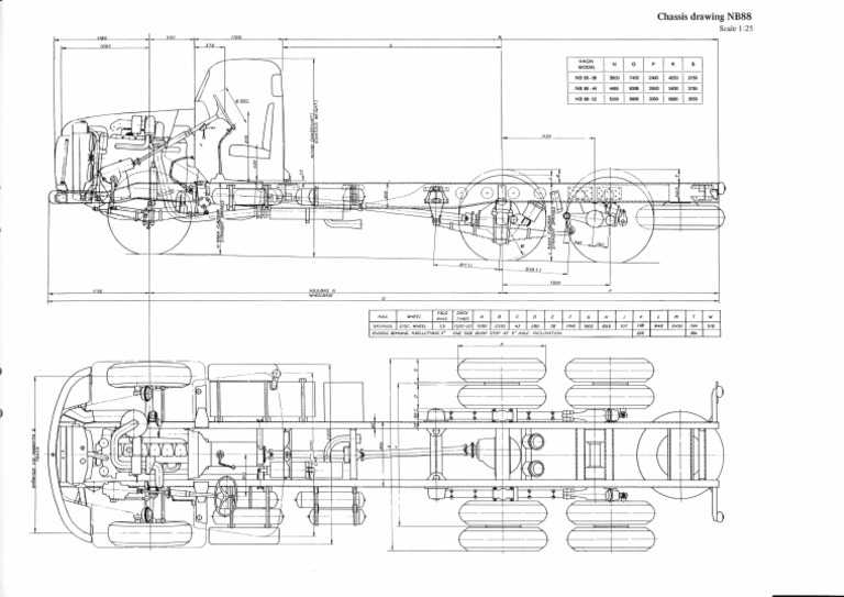 NB88 6X2 Drawing For Modellers | PDF