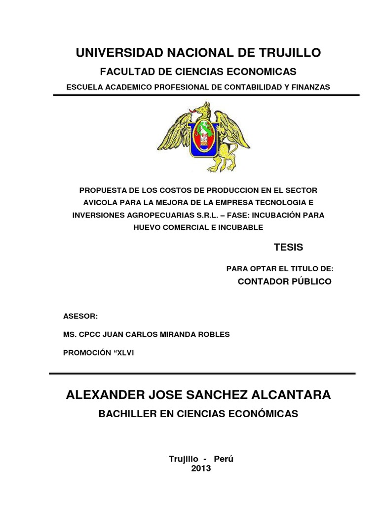 Empresa Avicola Pollito BB | PDF | Aves | Alimentos