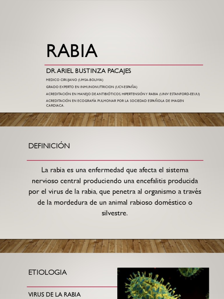 RABIA | PDF | Rabia | Especialidades Medicas