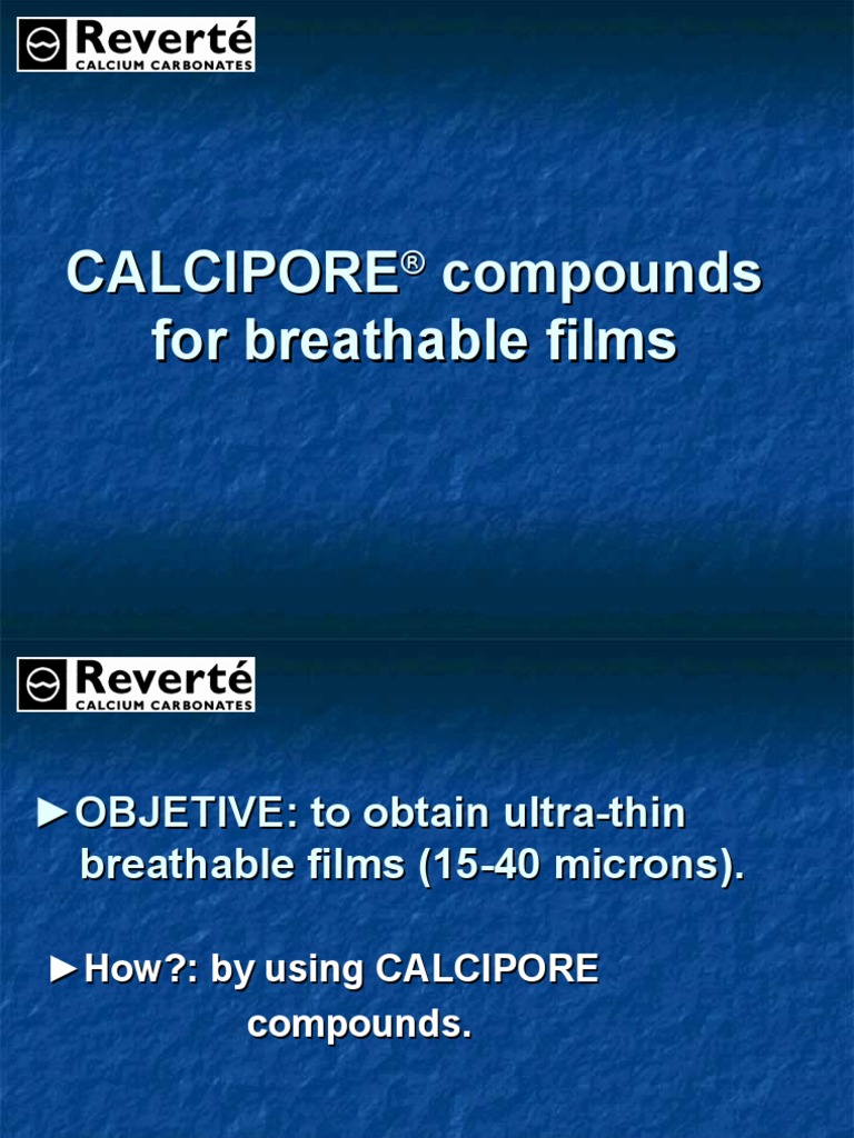 Calcipore Compounds For Breathable Films | PDF