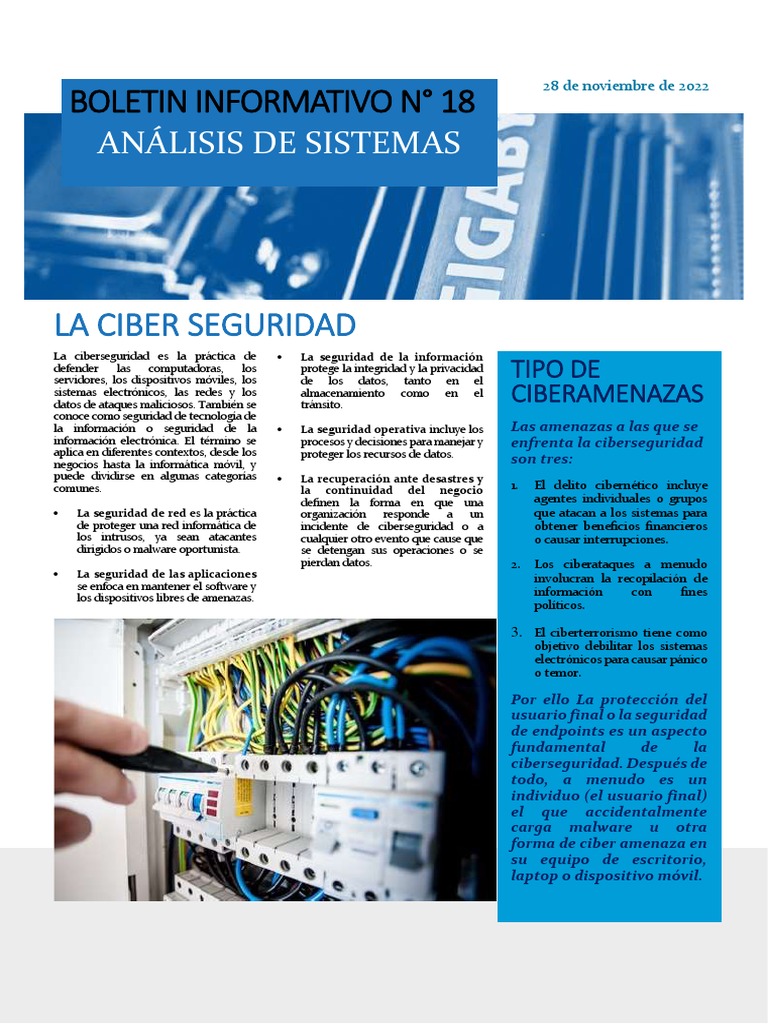 Boletin Informativo N | PDF | Seguridad | La seguridad informática