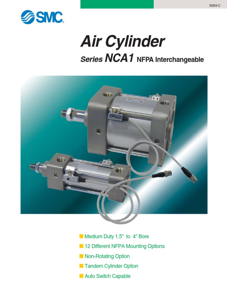 Nca1 Cilindros Msc | PDF | Piston | Alloy