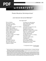 Poemas en purépecha: Hombres de maíz | PDF