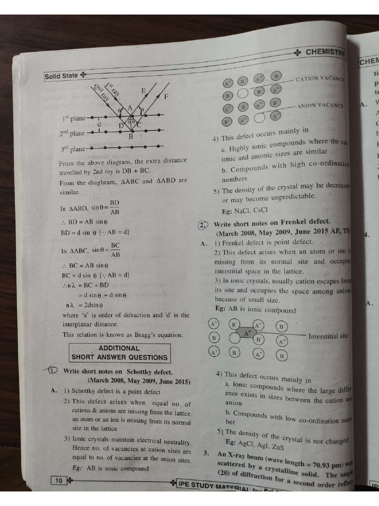 Chemistry Inter 2nd Year | PDF
