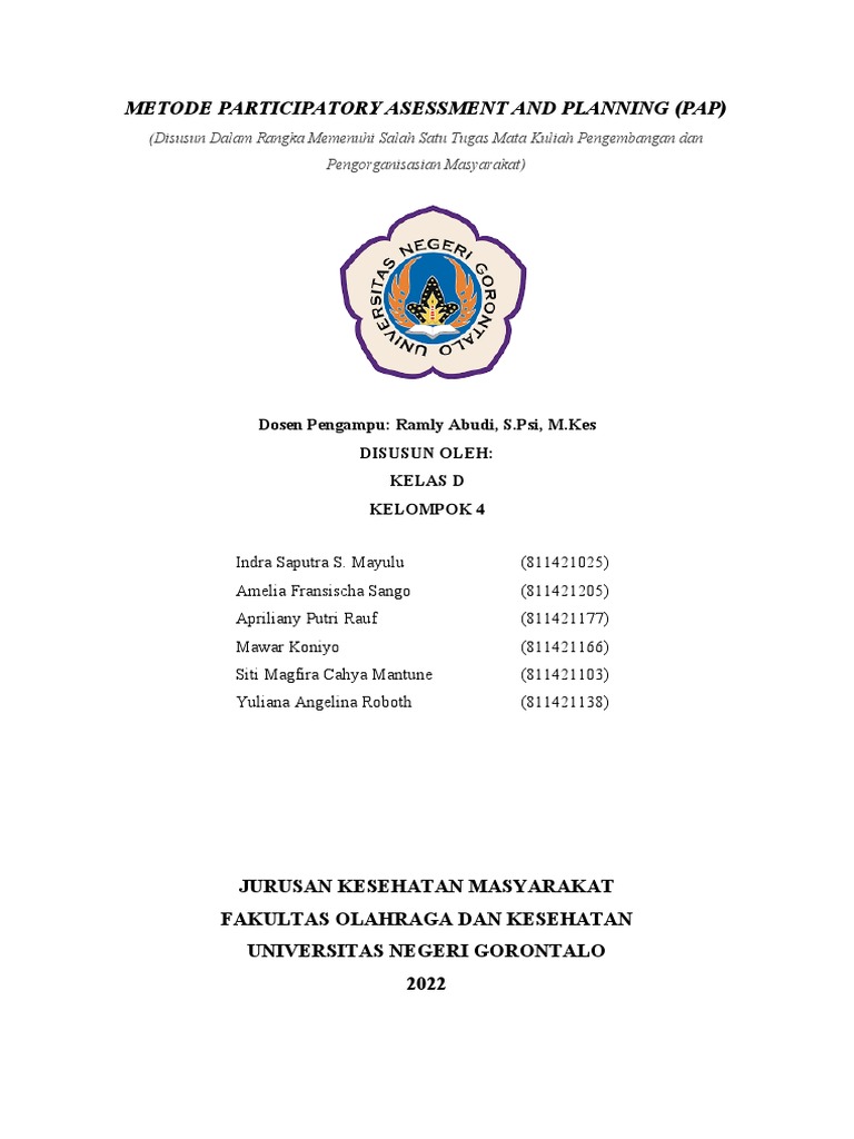 Metode PAP (KLP 4) | PDF