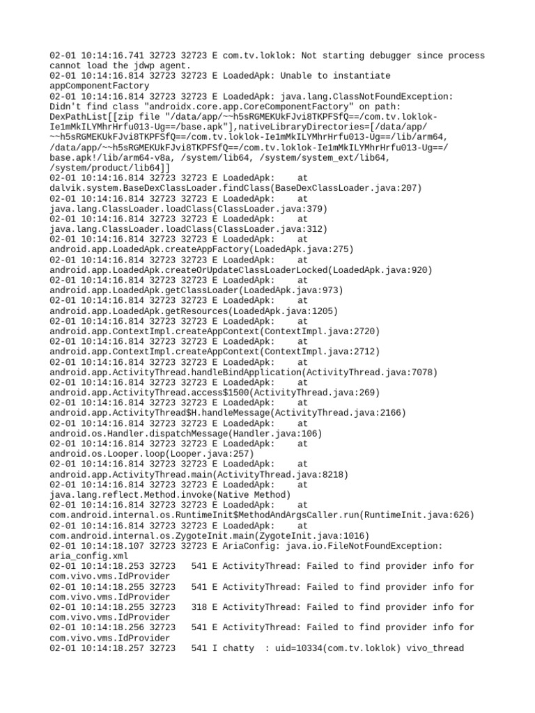 Android App Crash Log Analysis | PDF | Computer Architecture | Software Engineering