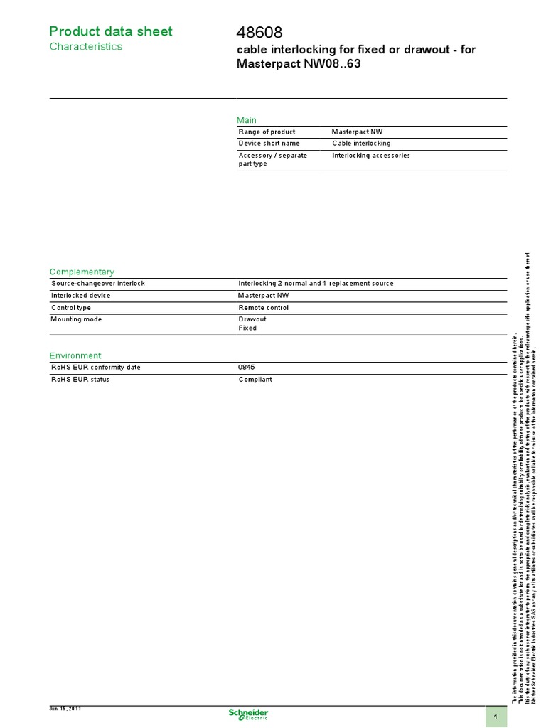 Masterpact NW 48608 | PDF | Computing | Systems Engineering