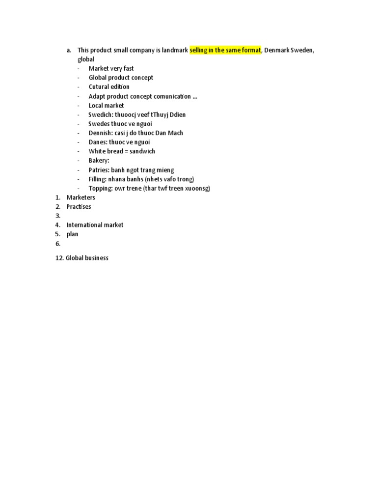 This Product Small Company Is Landmark Selling in The Same Format | PDF