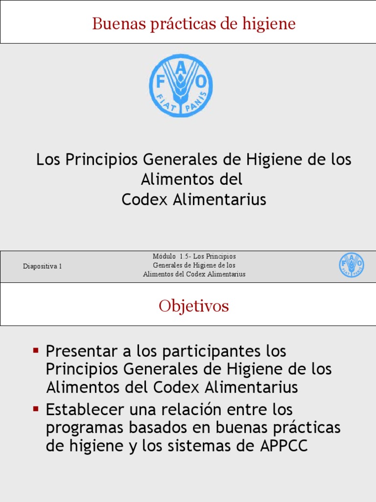 Codex Alimentarius | PDF | Análisis de Riesgo y Puntos Críticos de ...