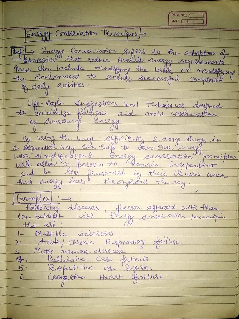 Energy Conservation Techniques | PDF