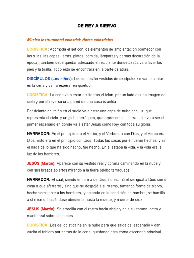 DE REY A SIERVO Completo | PDF | Jesús | San Pedro