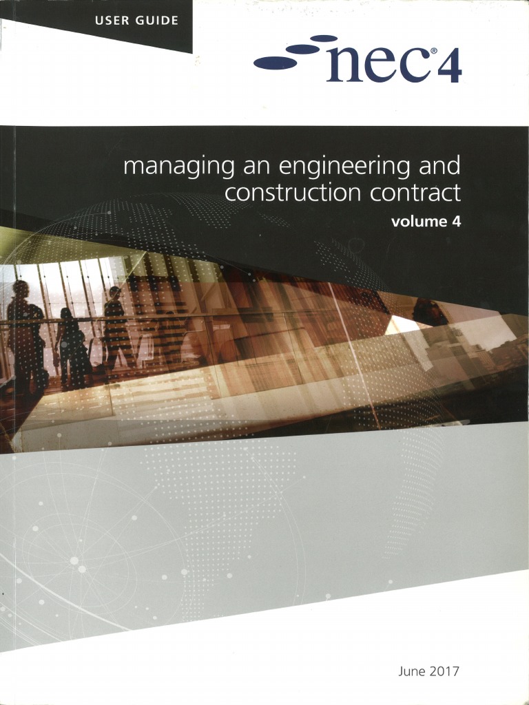 NEC4 Vol. 4 | PDF