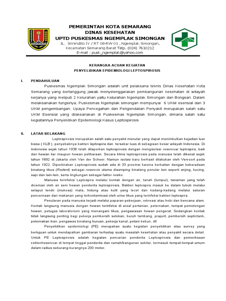 Kak Pe Leptospirosis | PDF