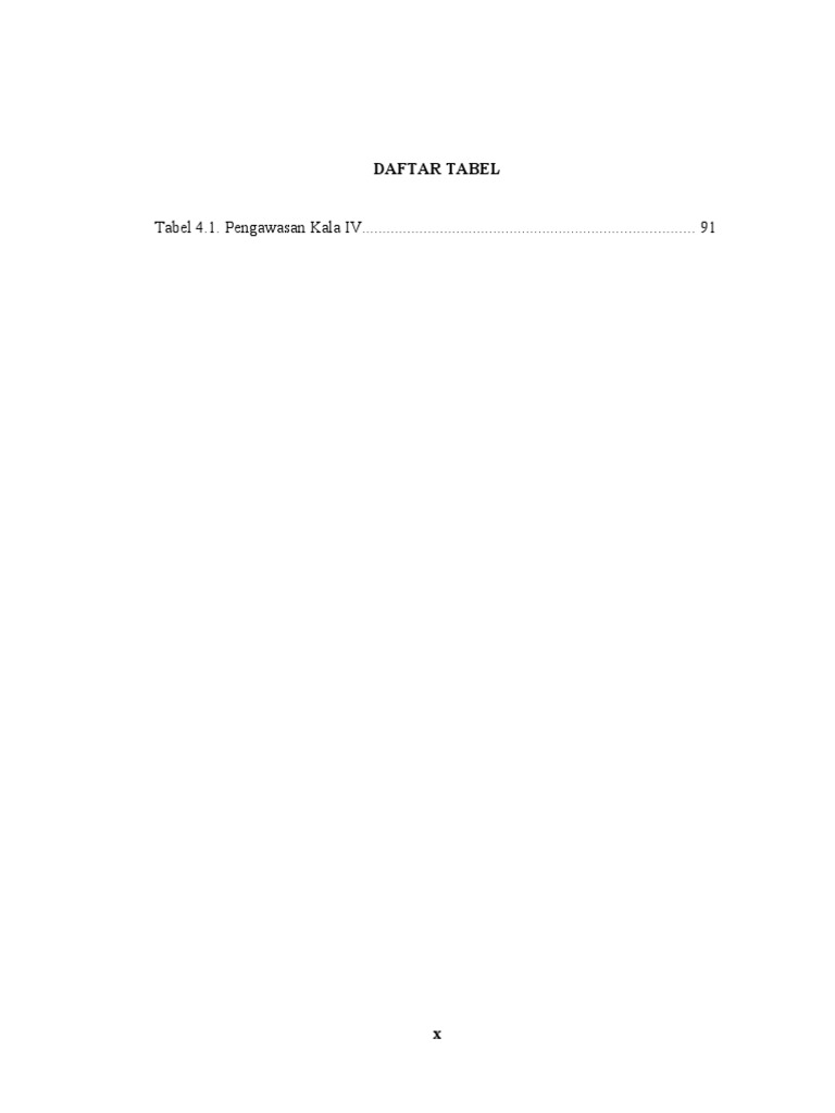 Daftar Singkatan Skripsi Kesehatan | PDF