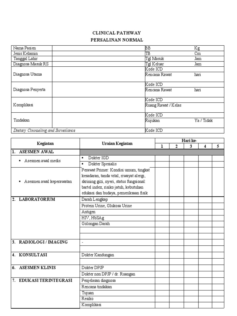 CPW Partus Normal | PDF | Sains & Matematika