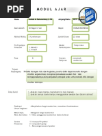 Modul Ajar Bindo Imbuhan Ber | PDF