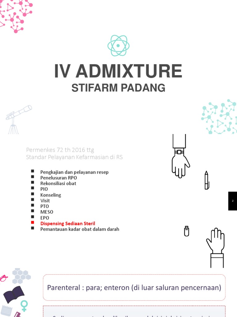 Panduan IV Admixture di Rumah Sakit | PDF | Pengembangan Diri | Sains ...