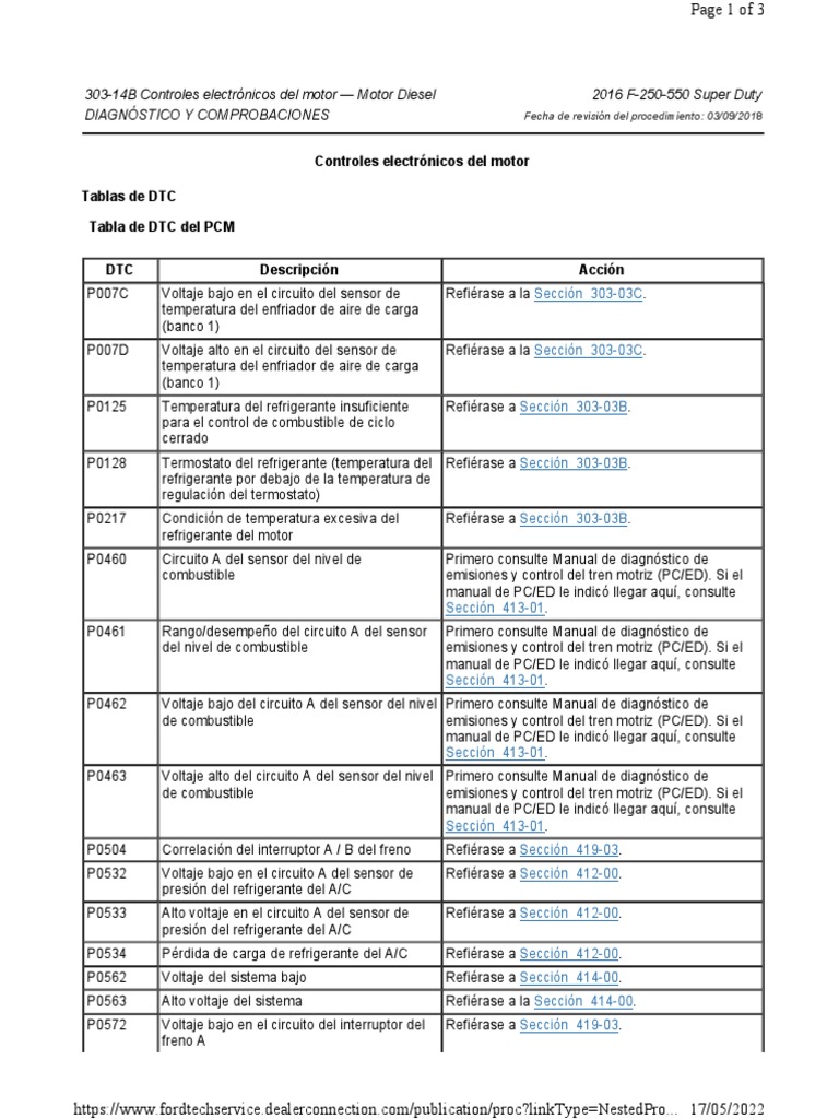DTC Tables | PDF | Generador eléctrico | Termostato