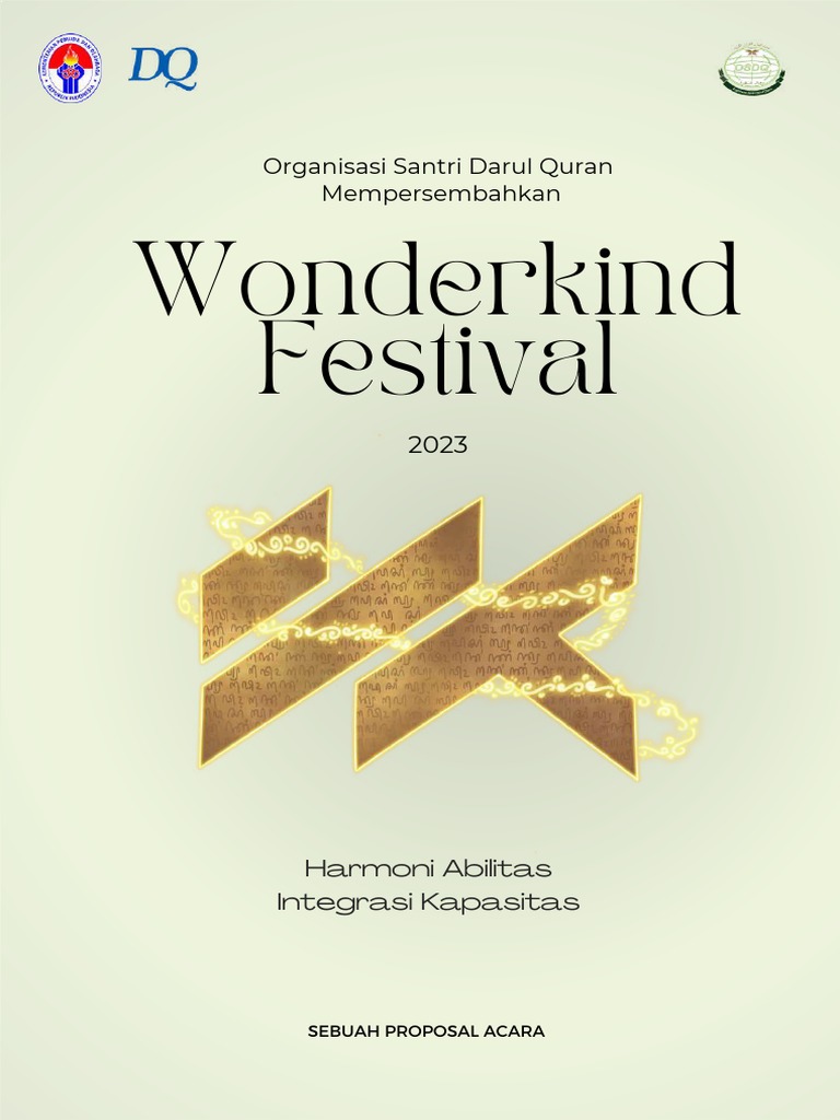 Proposal Wonderkind Festival 2023 | PDF