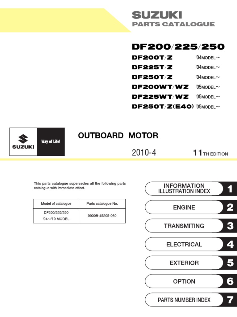 DF 200 | PDF | Vehicle Parts | Mechanical Engineering