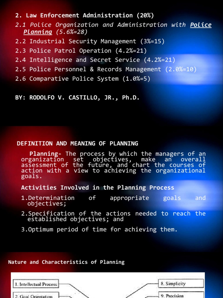 Lea-Police Operational Planning 2021-22 | PDF | Police | Goal