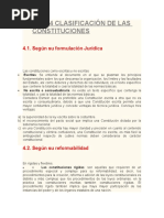 Tipos de Constituciones: Rígidas y Flexibles | PDF | Constitución ...