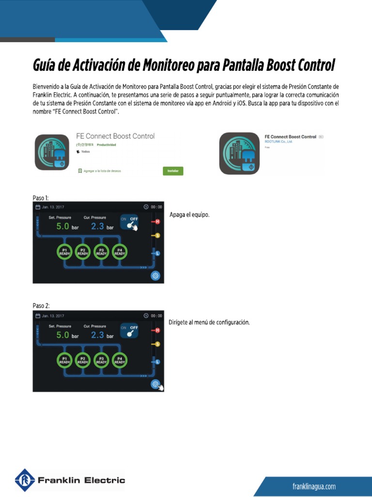 Pantalla Boost Control Activación Monitoreo | PDF