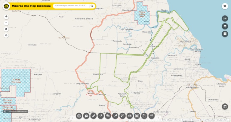 Minerba One Map Indonesia | PDF | Sains & Matematika