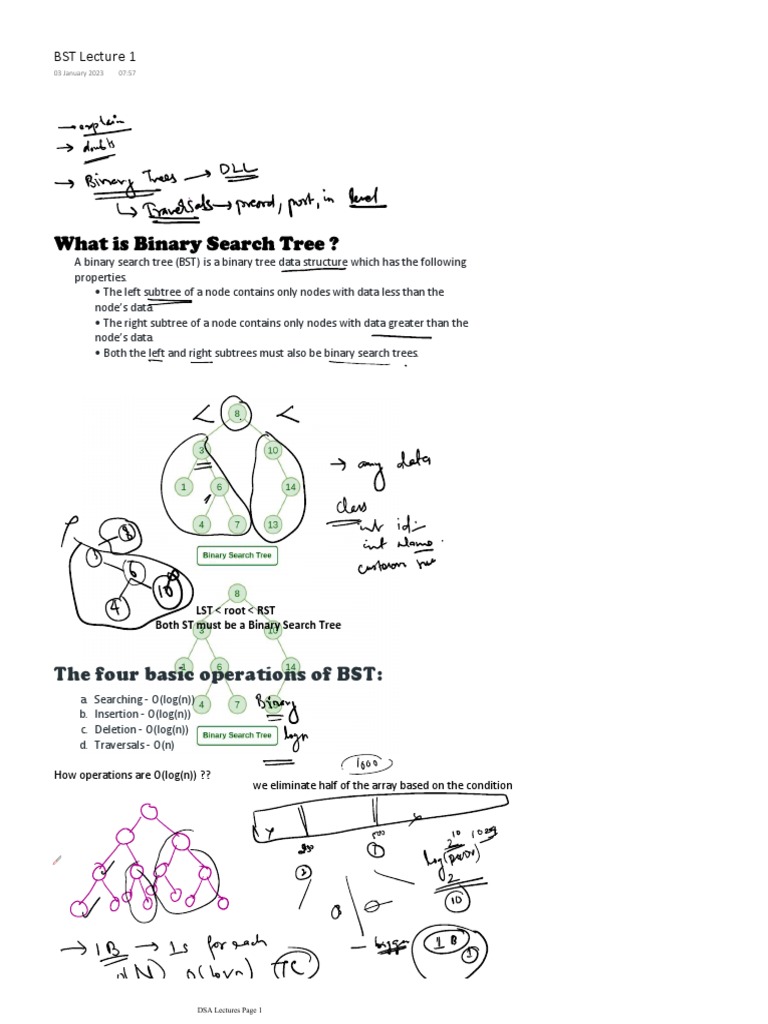 Bst Lecture 1 Class Notes Pdf Computer Data Computer Programming 