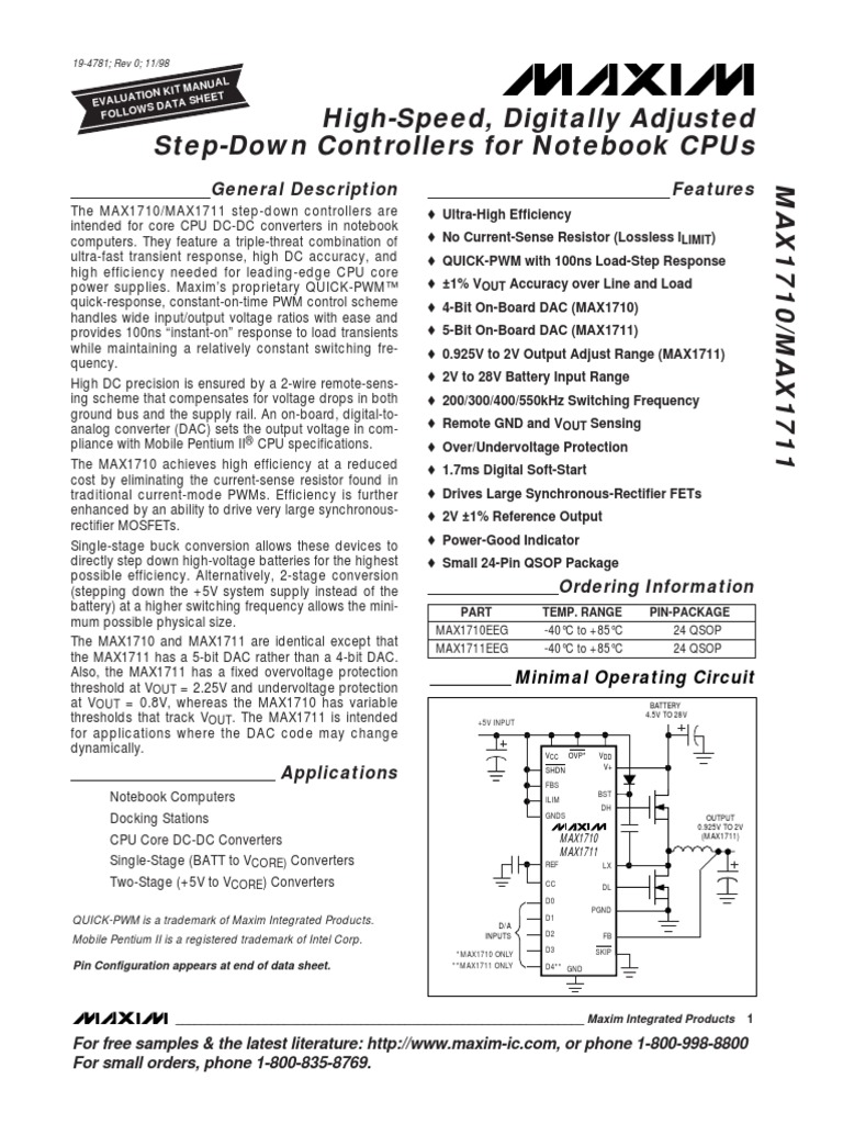 Datasheet 4 | PDF | Digital To Analog Converter | Manufactured Goods