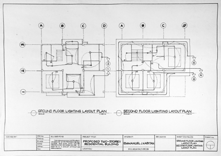 Lighting Layout Plan | PDF