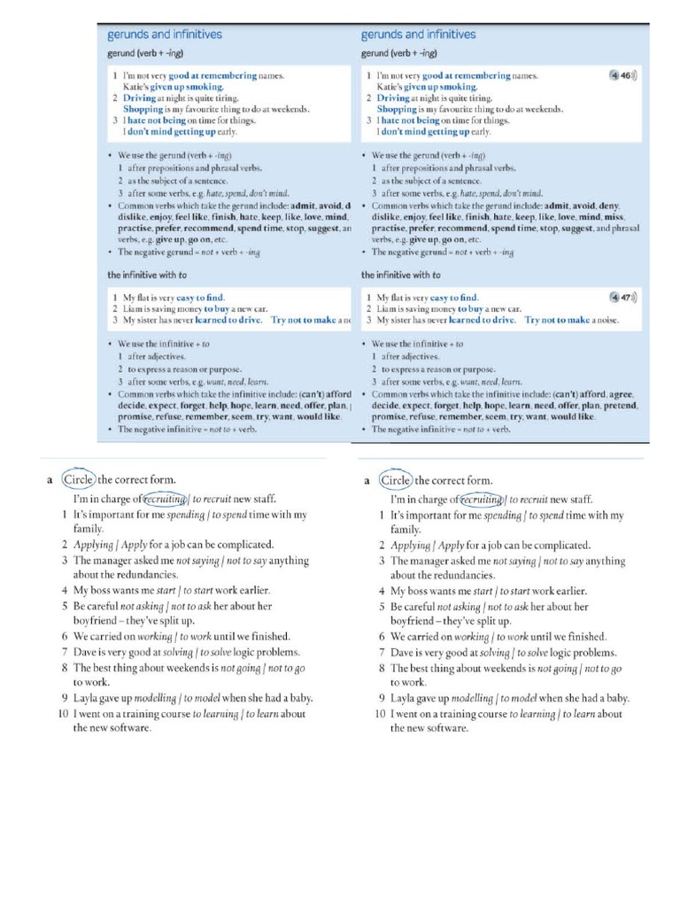 Inter 5A Grammar | PDF