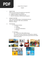 A Detailed Lesson Plan For Grade-8 English Direct and Indirect Speech ...