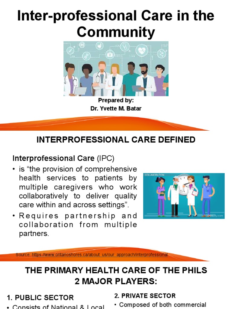 Interprofessional Care in The Community | PDF | Nursing | Health Care