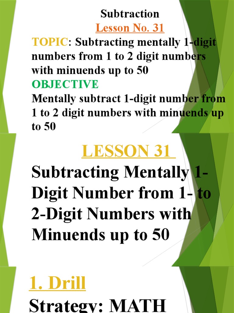 MATH UNIT 1 LESSON 31 Edited | PDF