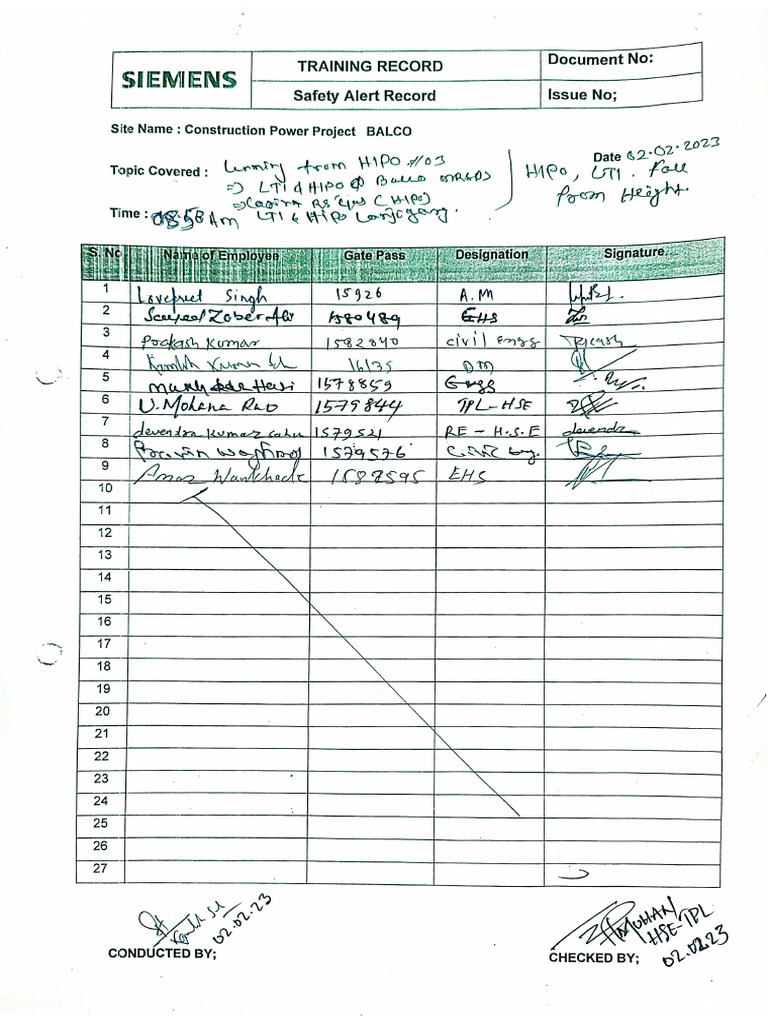 Safety Alert Communication - Siemens - 02.02.2023 | PDF
