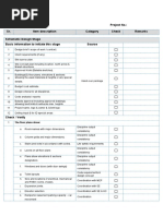 Architectural Working Drawings Checklist | PDF | Architectural Design ...