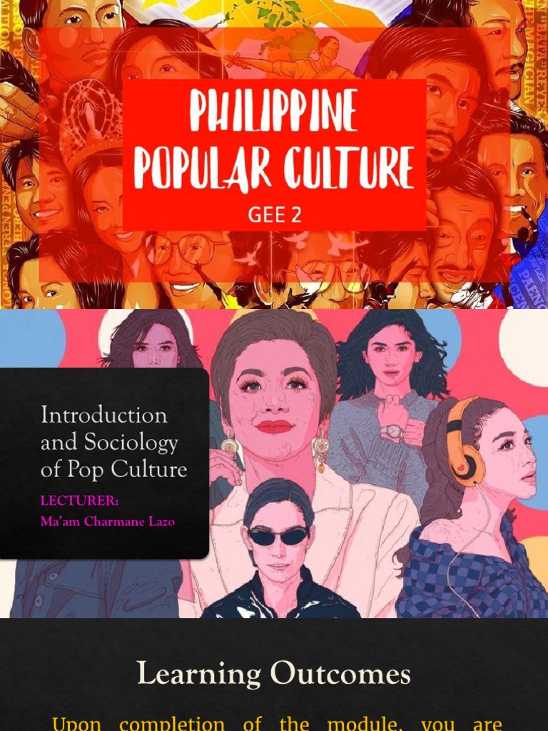 Presentation Introduction and Sociology of Popular Culture | PDF
