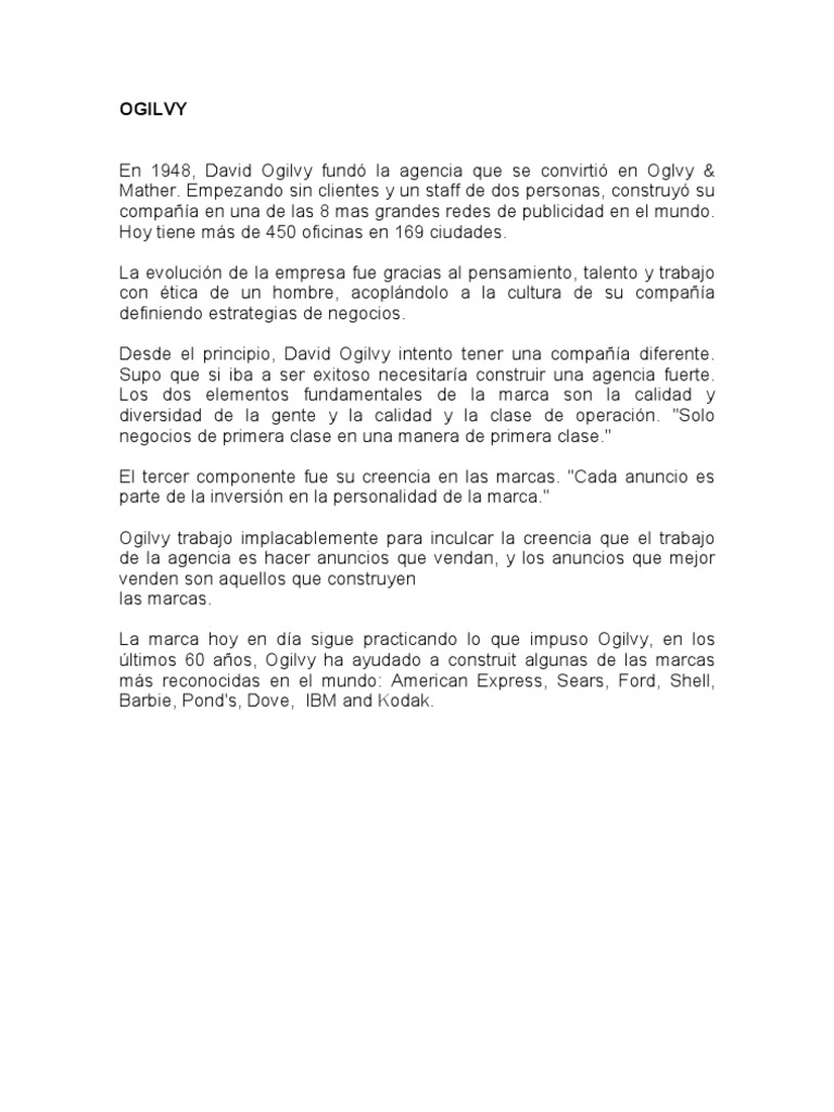 OGILVY | PDF