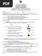 Summative Test in ESP Grade 4 | PDF
