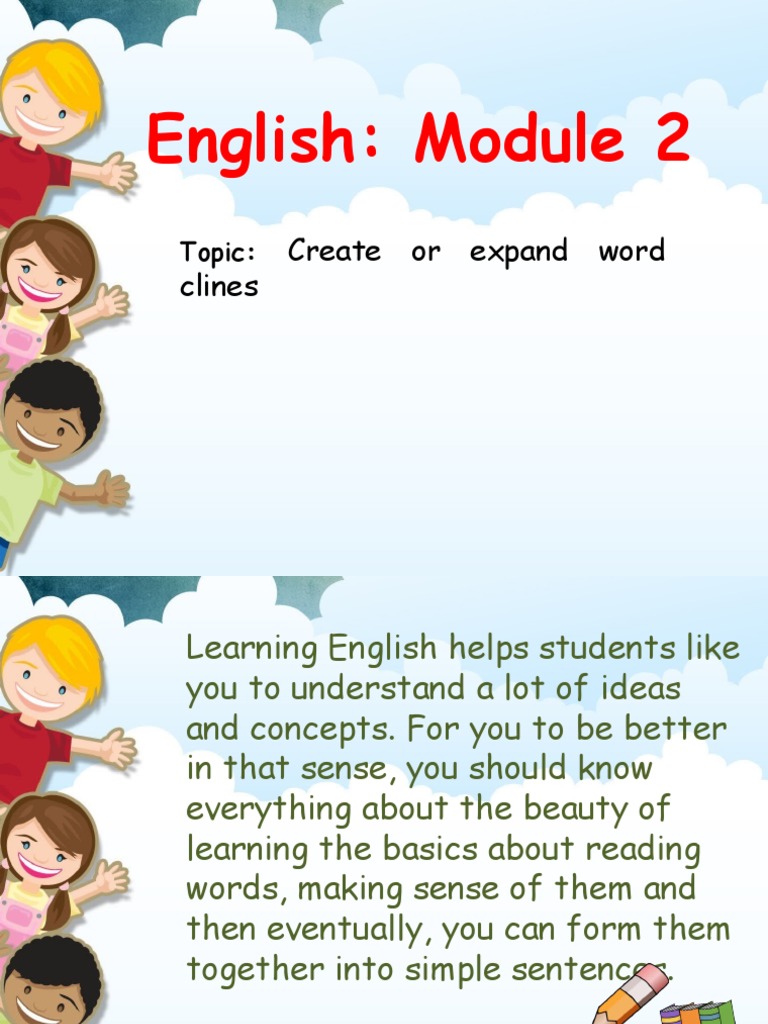 Understanding Word Clines in English | PDF | Cognition | Cognitive Science