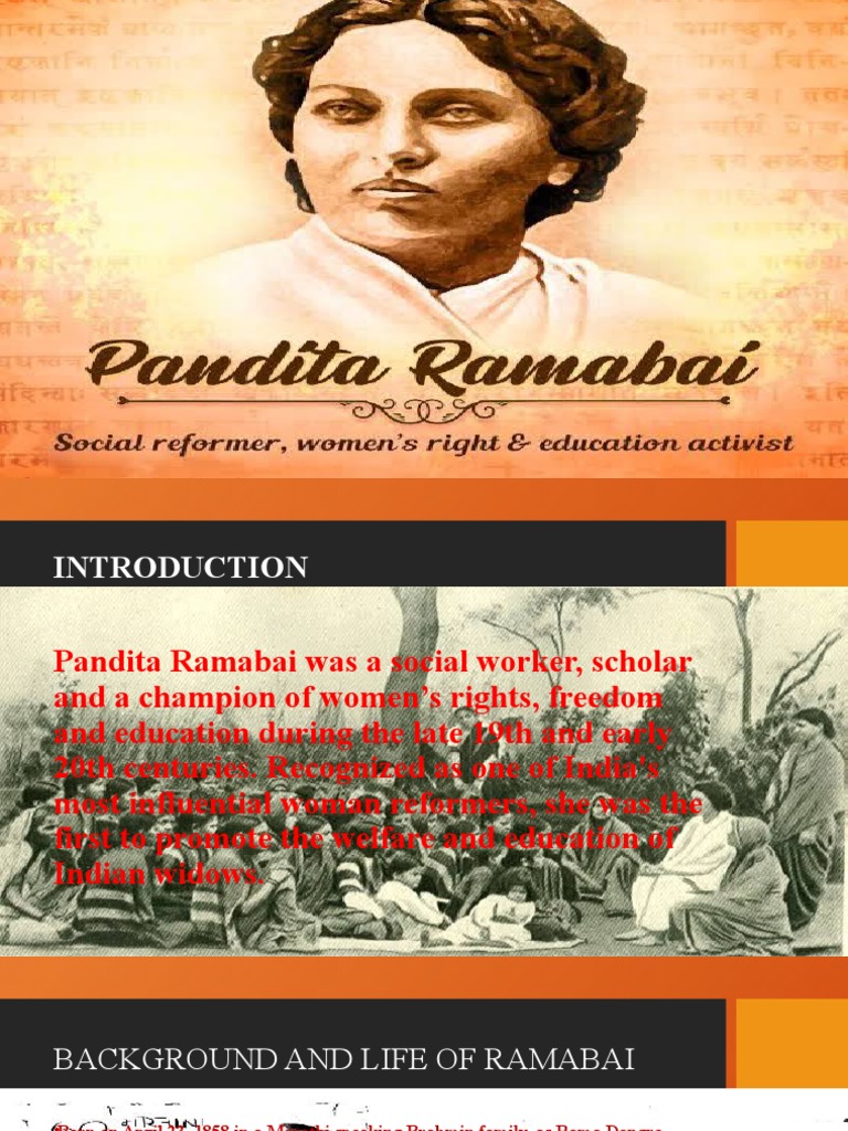 Pandita Ramabai J 19-0285 | PDF | History | Religion & Spirituality