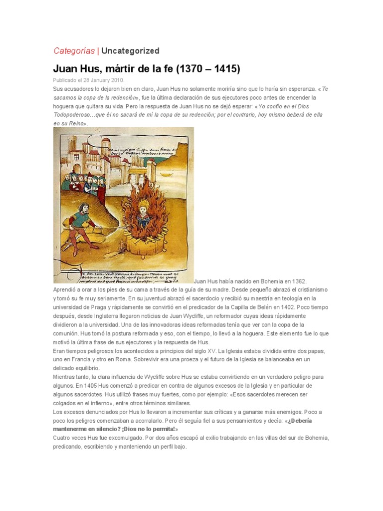 Juan Hus | PDF